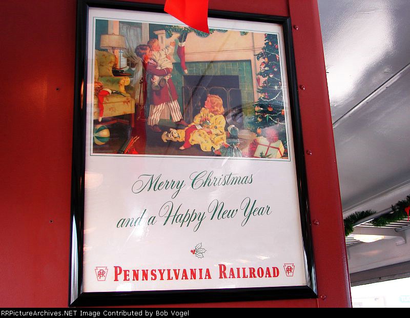 poster on CMSL Santa train